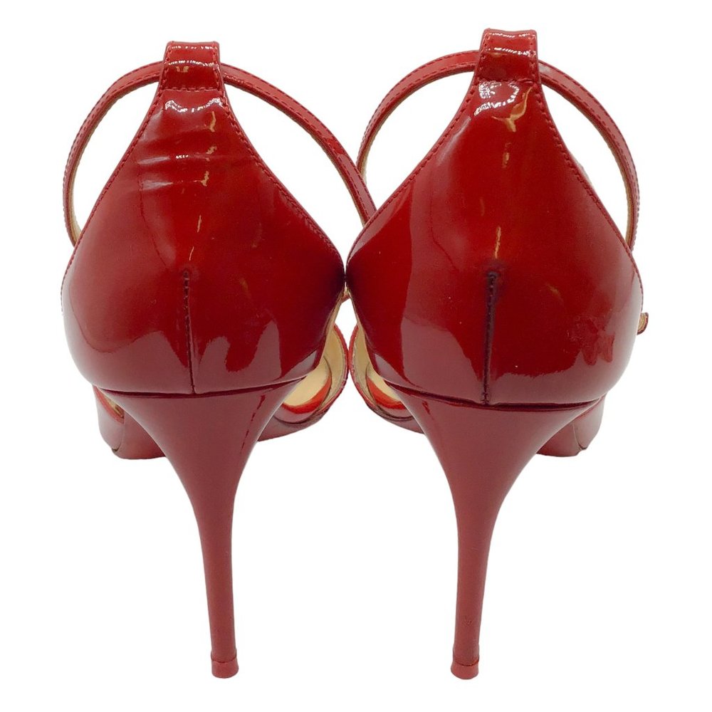 Christian Louboutin Red Patent D'orsay Pumps - Gem